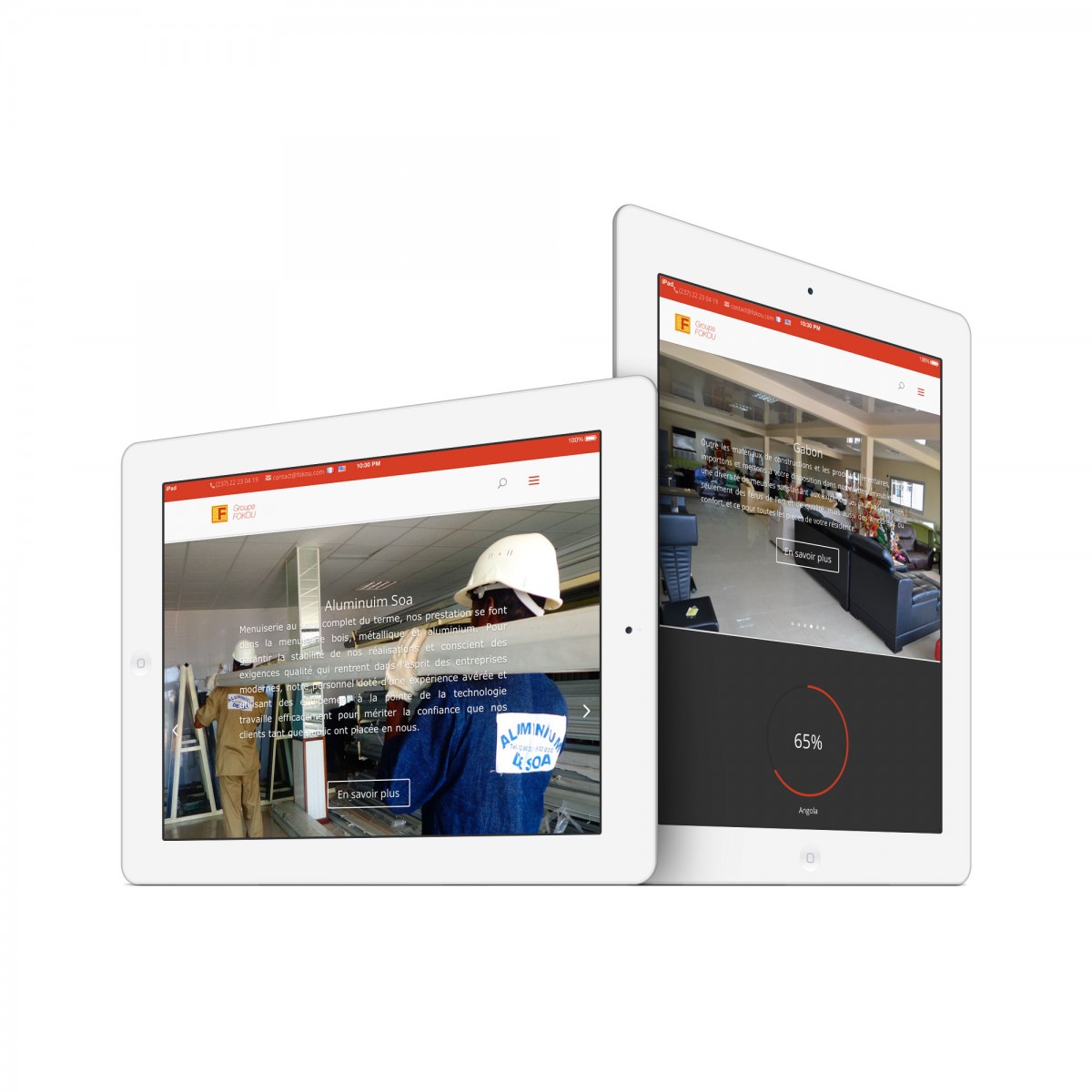 Groupe FOKOU - Site Institutionnel - Y-Note
